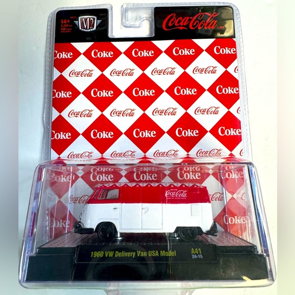 M2 Machines | Other | M2 Machines Cocacola 96 Vw Delivery Van Usa Model ...